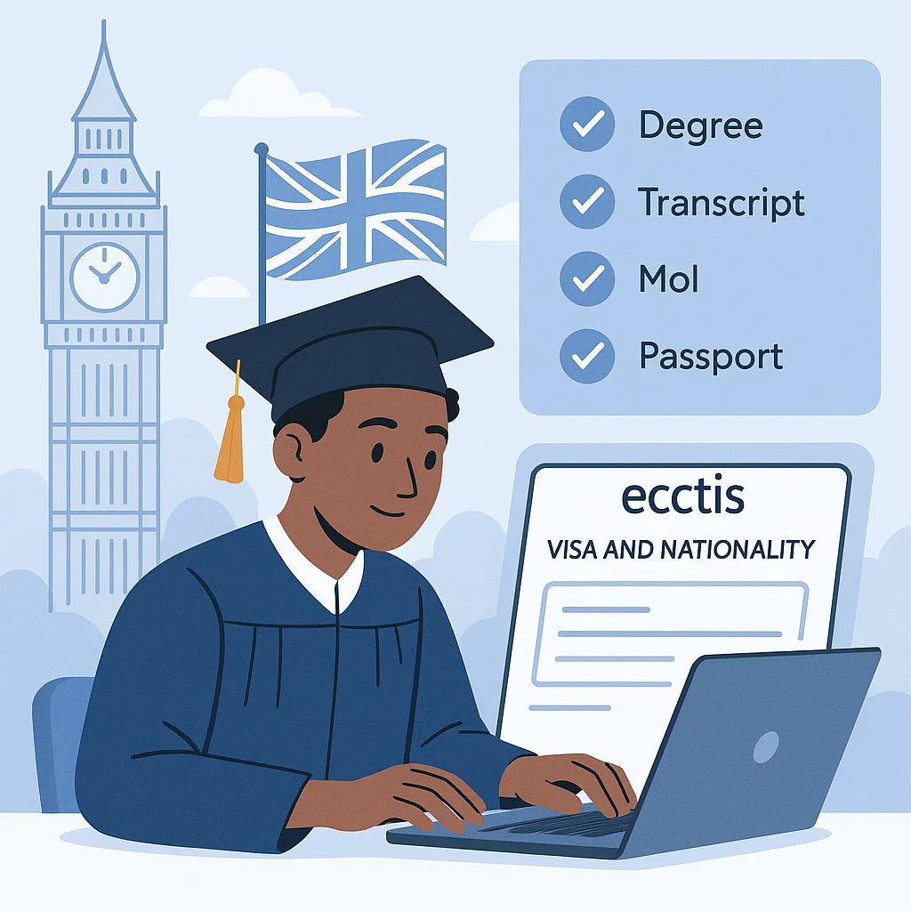 How to Apply for UK NARIC (Ecctis) for Skilled Worker Visa – Step-by ...
